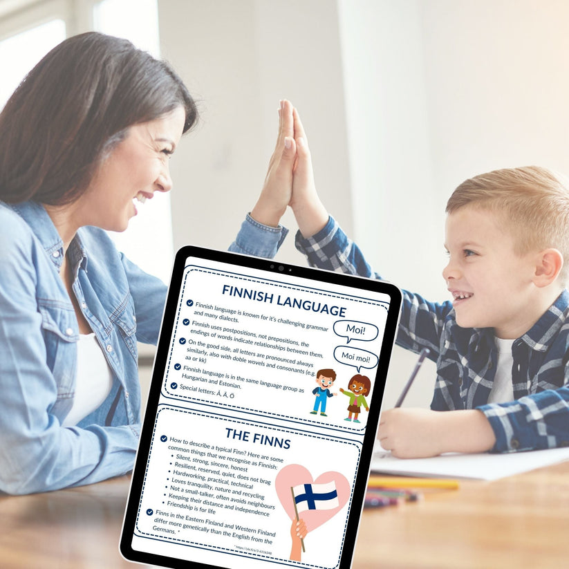 Mini Facts of Finland for Kids - Printable E-Book – Feels like Finland