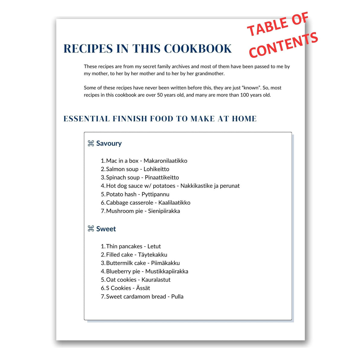 The Essential Finnish Cookbook - Easy and delicious traditional recipe ...