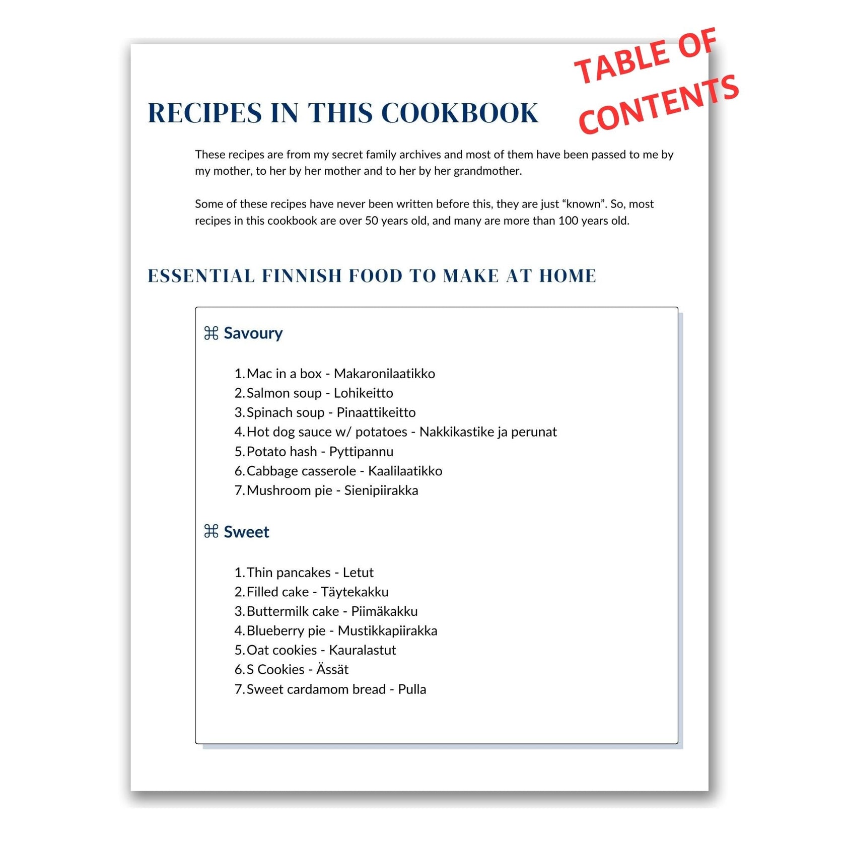 The Essential Finnish Cookbook - Easy and delicious traditional recipe ...